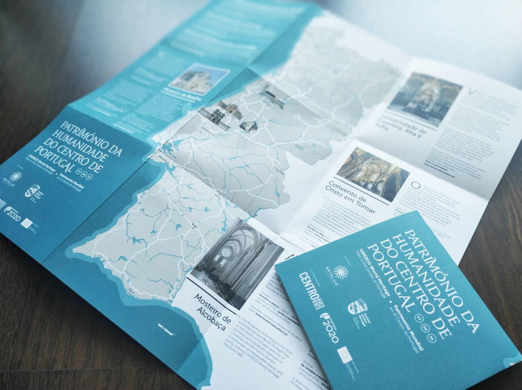 Mapa Turístico da Batalha e Património UNESCO do Centro de Portugal ...