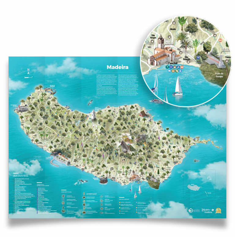 Mapas Ilustrados da Ilha da Madeira