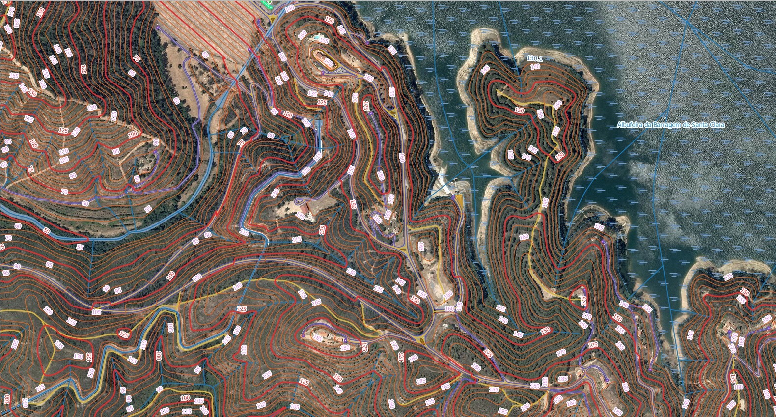 Cartografia Vetorial NdD2 do concelho de Odemira