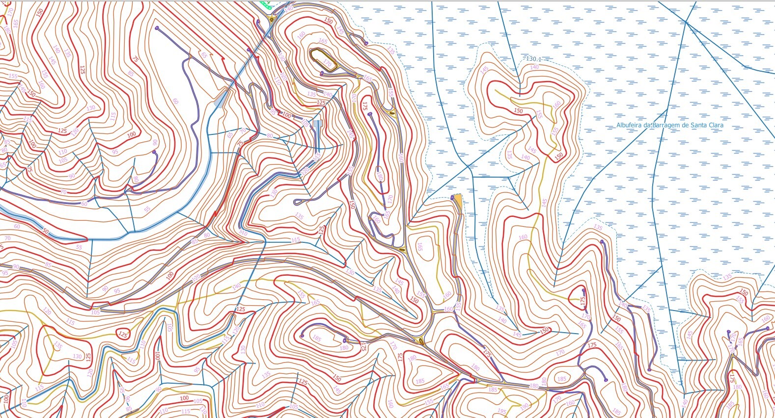 Cartografia Vetorial NdD2 do concelho de Odemira