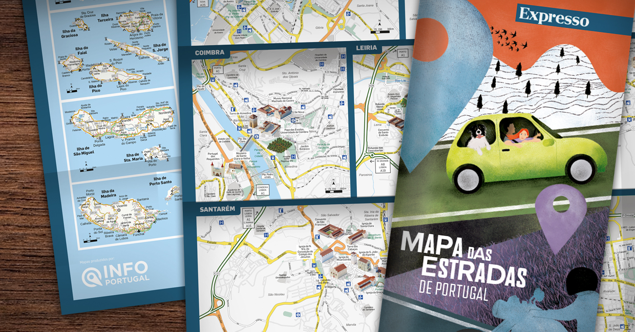 Mapa de Estradas Expresso 2024